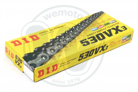 Chain DID VX Heavy Duty X-Ring 530 | Suzuki GSXR 1100 1994 7320 | Wemoto UK