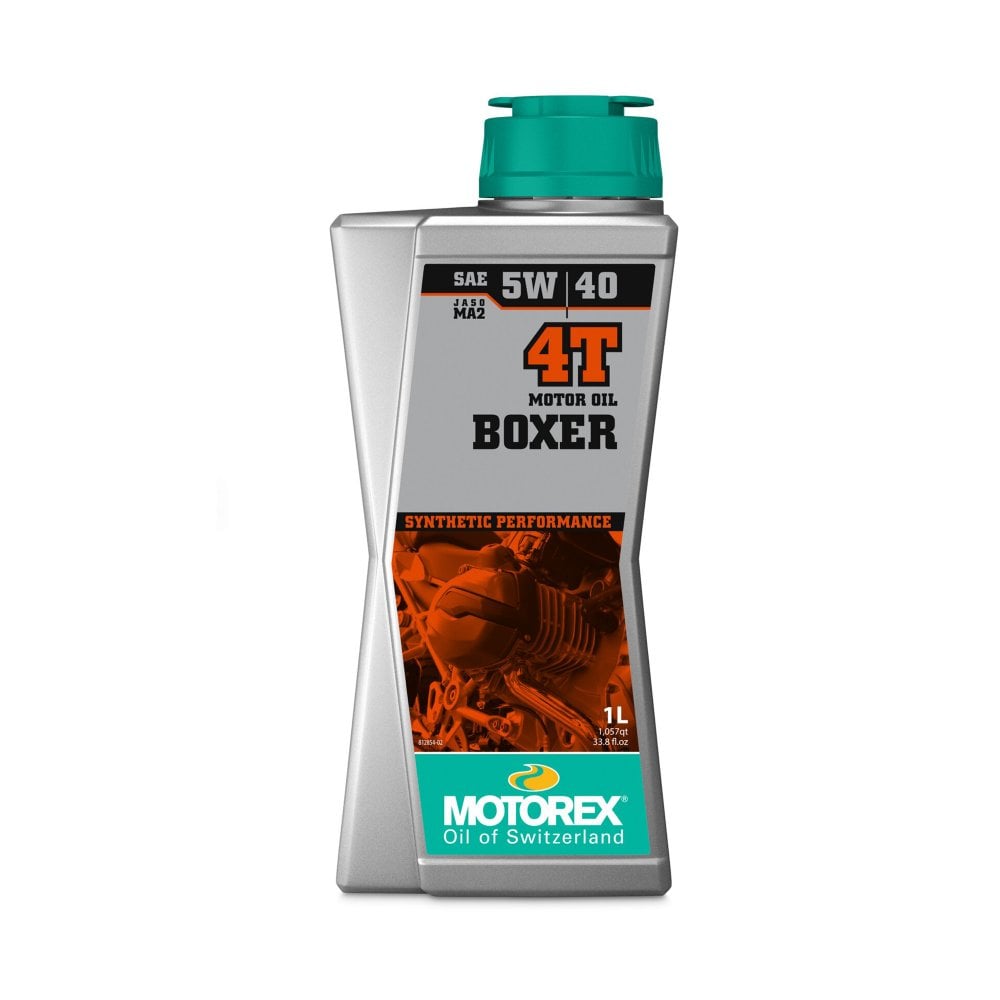 Motorex Top Boxer 4T - Fully Synthetic 5W40 - 1L | Motorcycle Parts ...